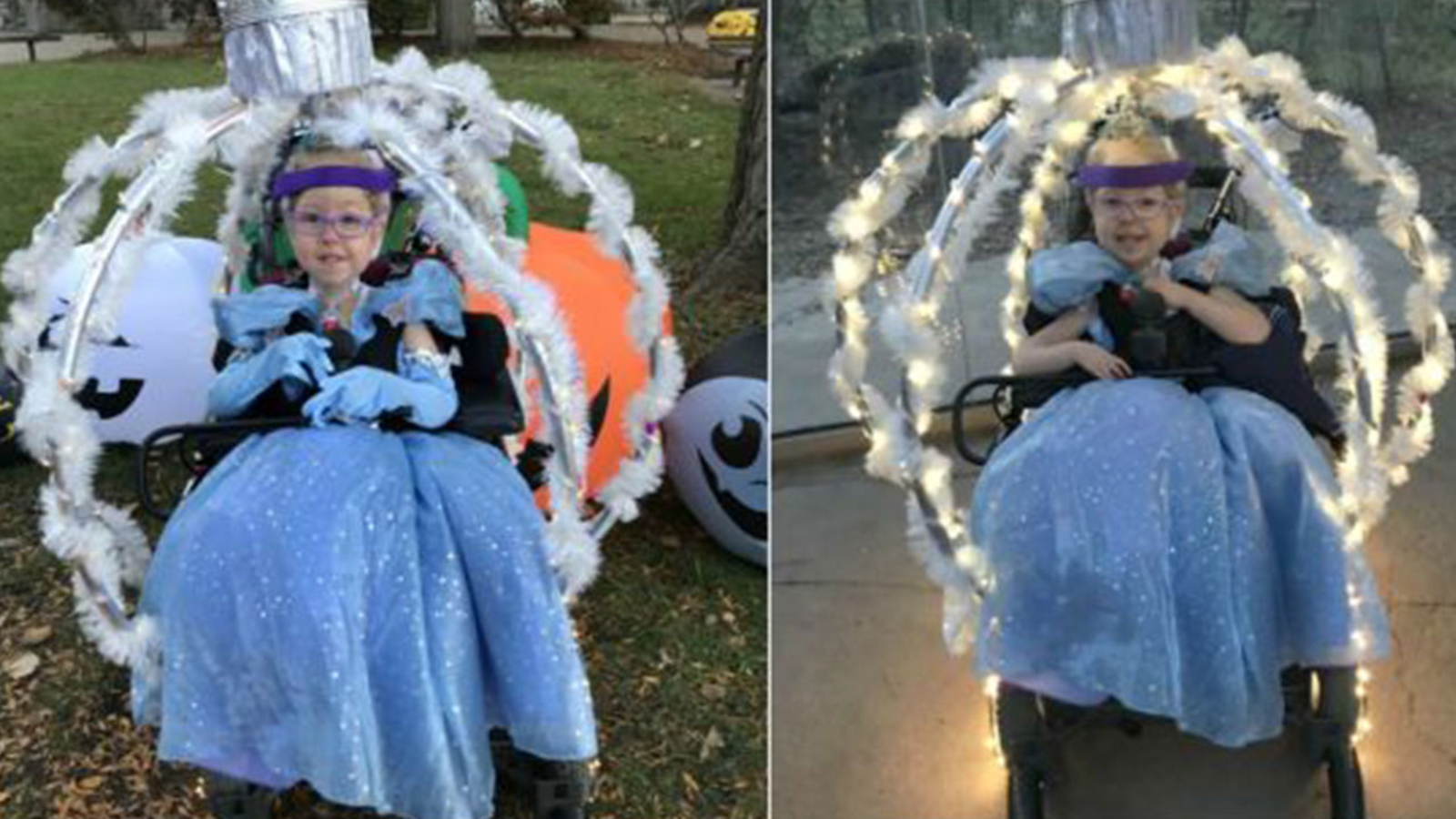Mom Turns Her Daughter's Wheelchair into Cinderella's Carriage, and It ...