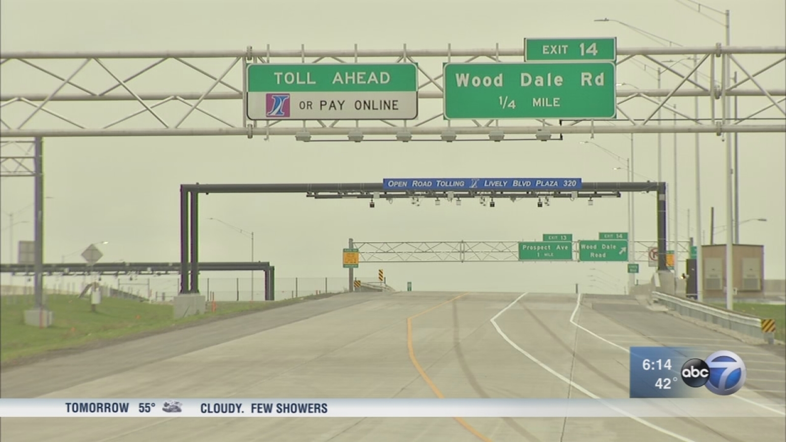 Route 390 extension opens in western suburbs - ABC7 Chicago