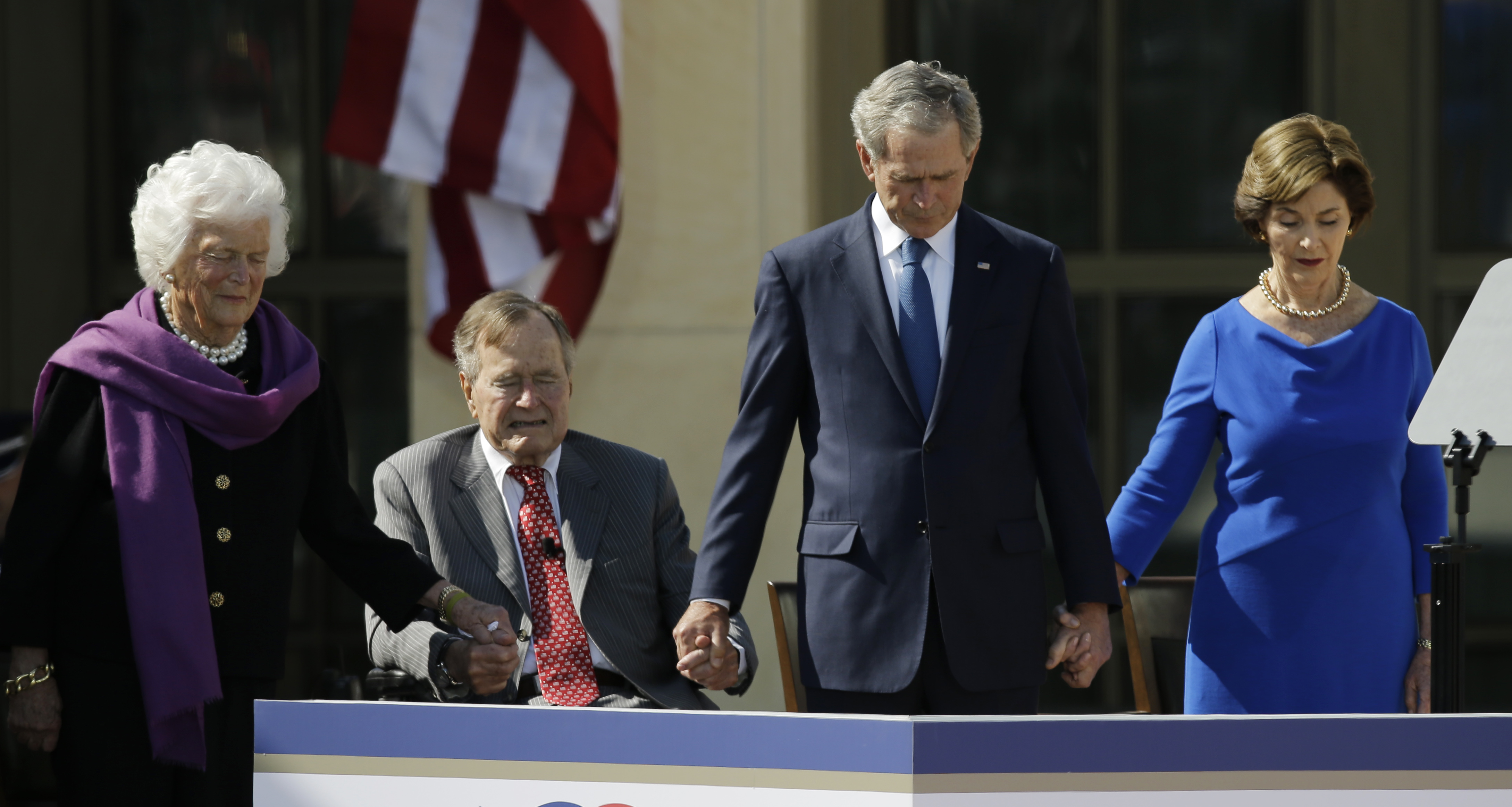 George W. Bush and Laura Bush celebrate 40th wedding anniversary - ABC7 ...