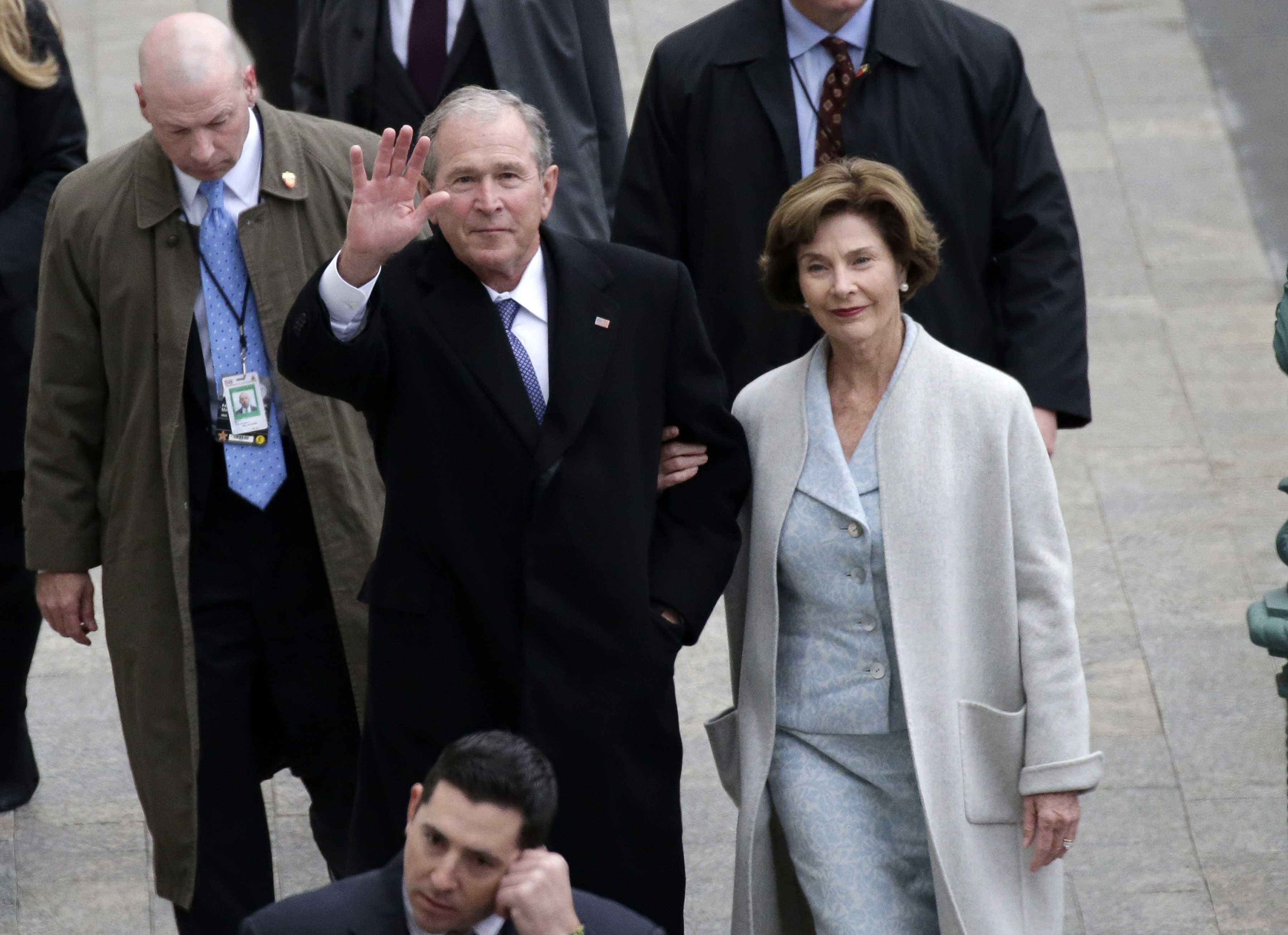 George W. Bush and Laura Bush celebrate 40th wedding anniversary ...