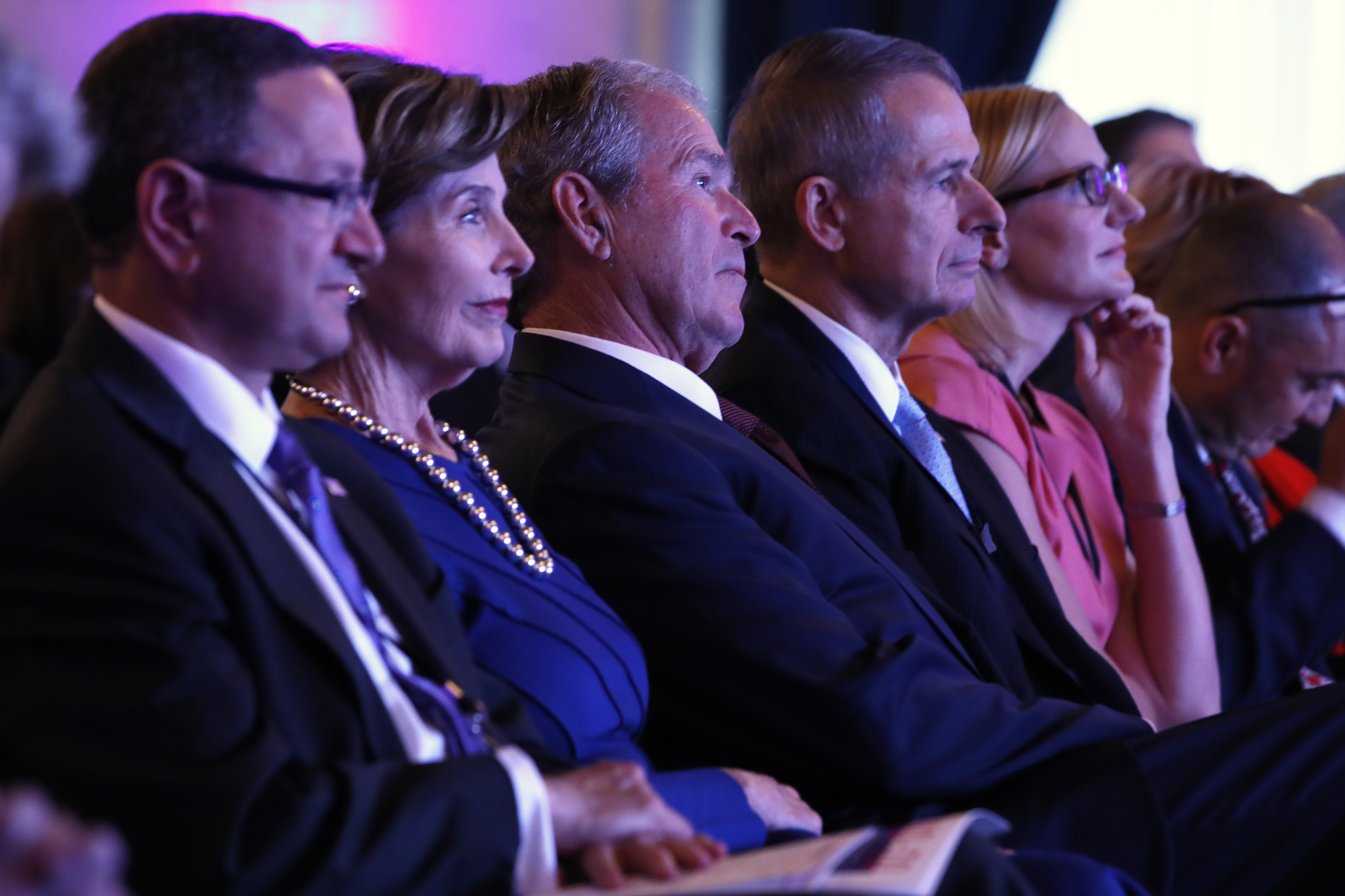 George W. Bush and Laura Bush celebrate 40th wedding anniversary ...