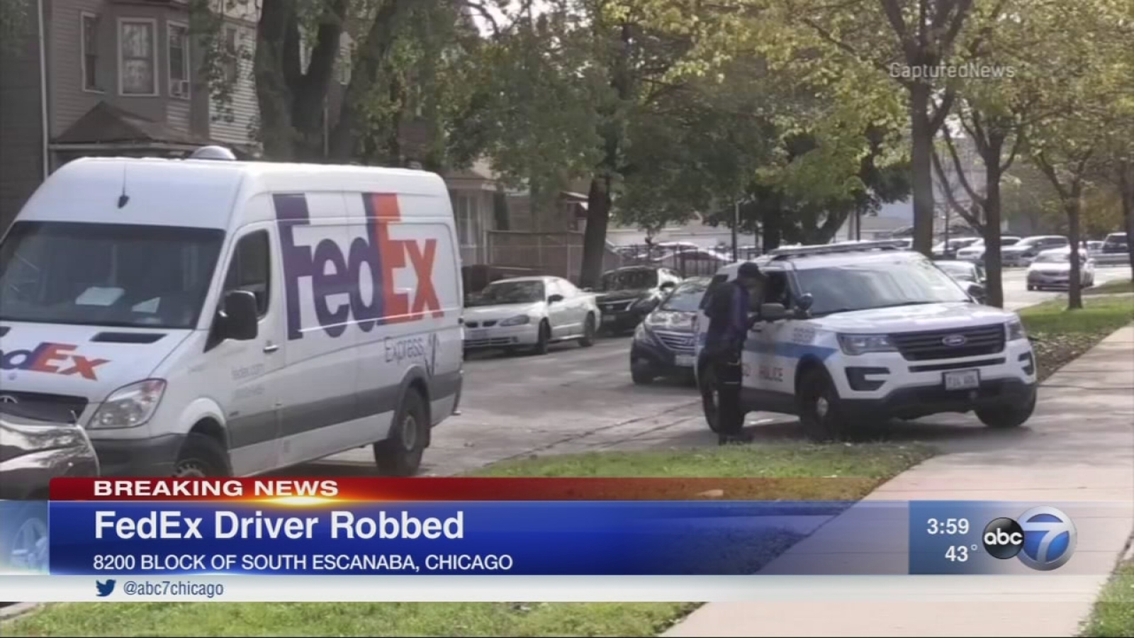 FedEx driver robbed of package on South Side - ABC7 Chicago