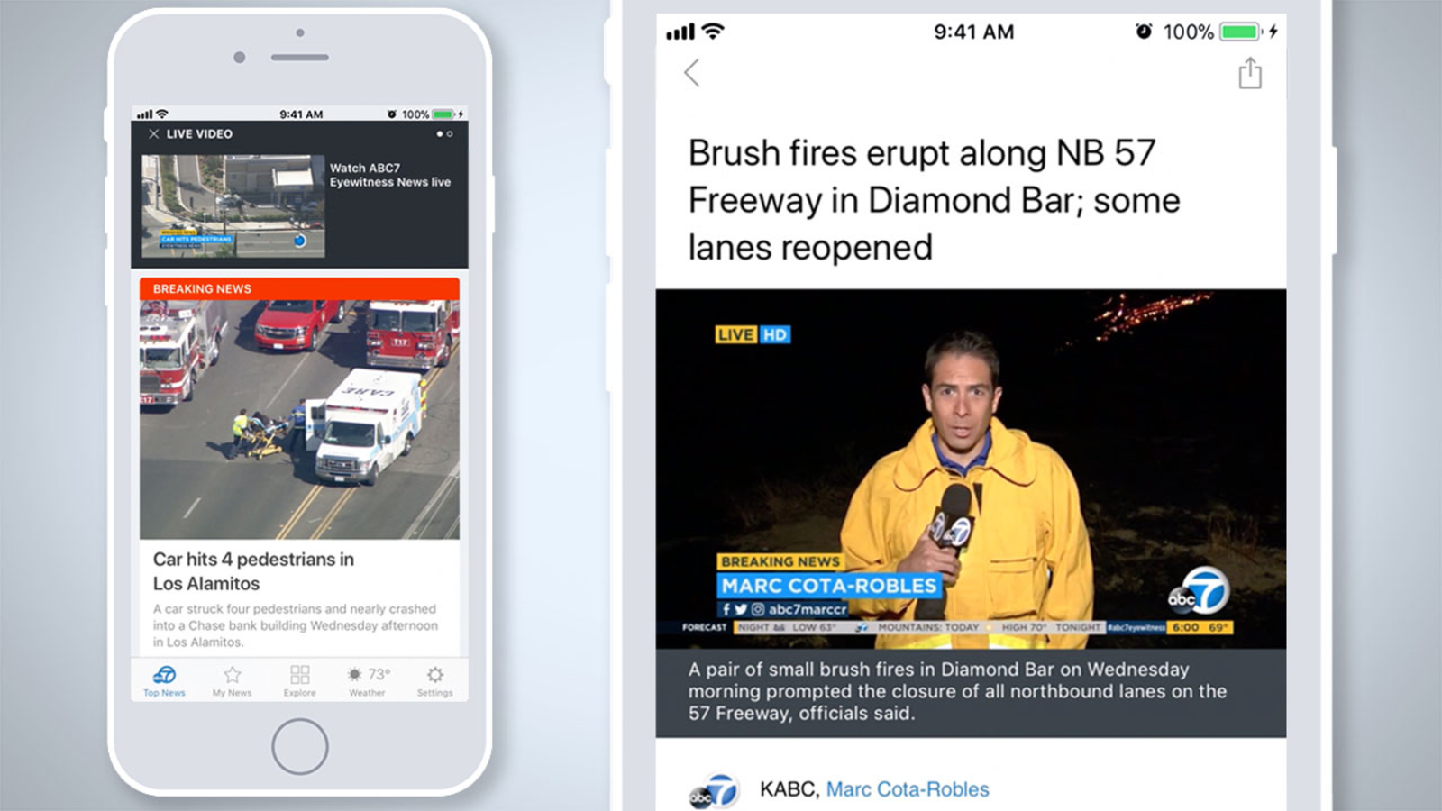 Check out our updated ABC7 app! - ABC7 Los Angeles