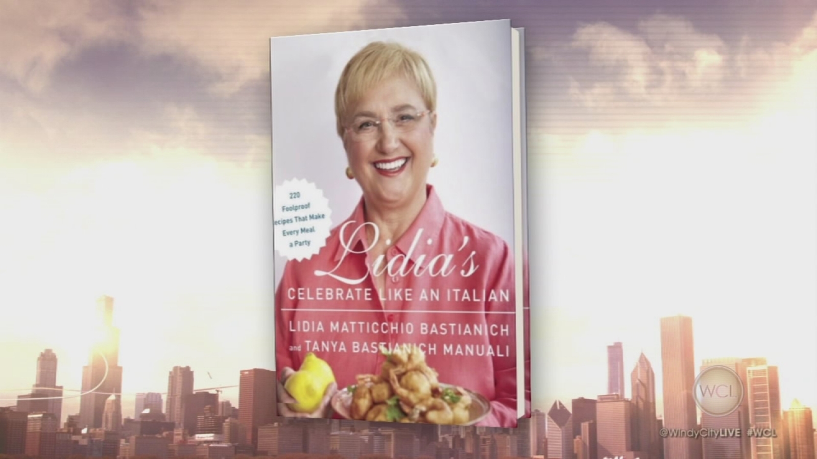 Chef Lidia Bastianich talks about new book 'Lidia's Celebrate like an ...
