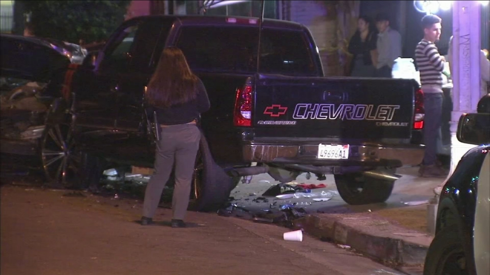 11-year-old killed after vehicles crash into Boyle Heights taco stand ...