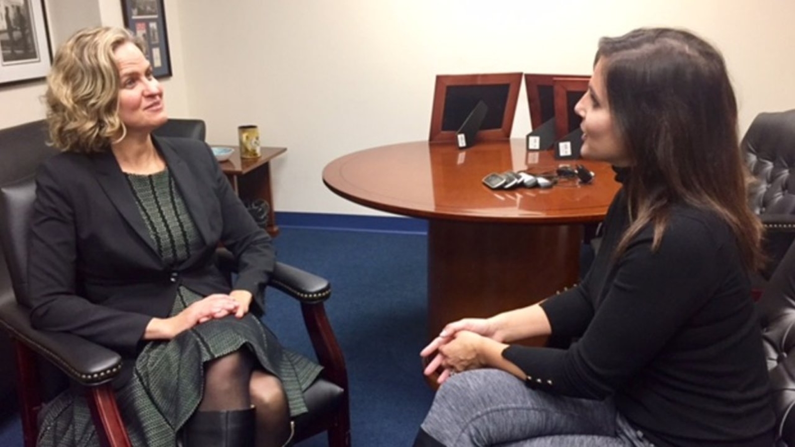 New Nassau County executive Laura Curran sits down with Eyewitness News ...