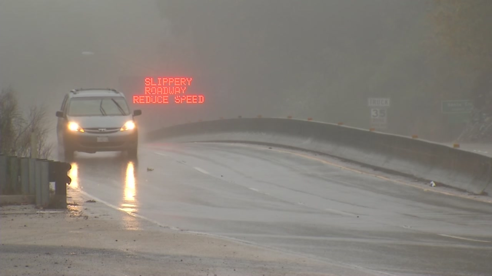 Rain pounds Santa Cruz Mountains - ABC7 San Francisco