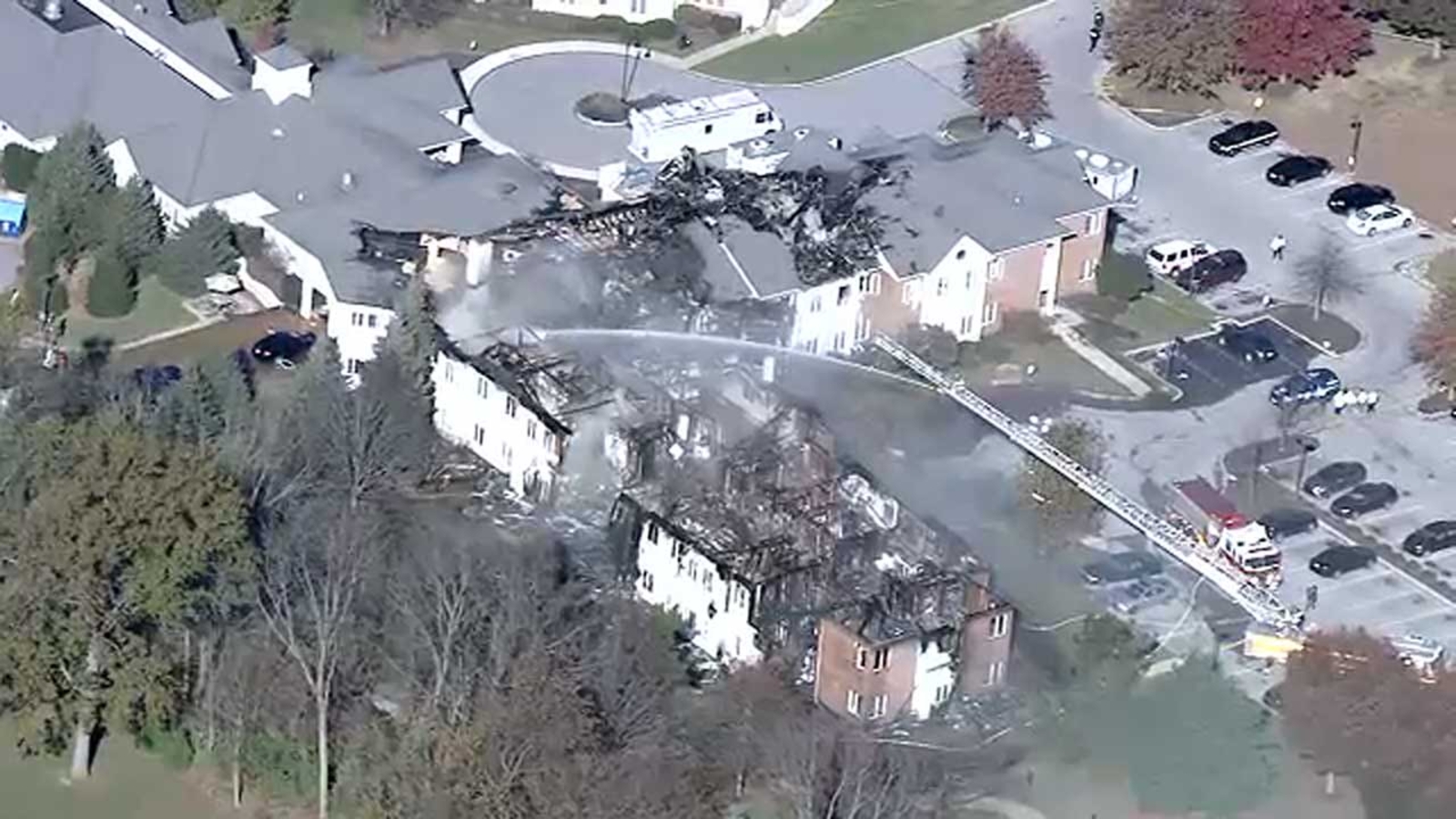 Massive inferno engulfs Pennsylvania senior community - ABC7 Los Angeles