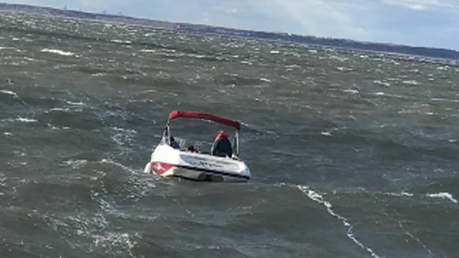 Coast Guard Rescues 4 Men Stranded On Boat In Rough Seas Off Jersey