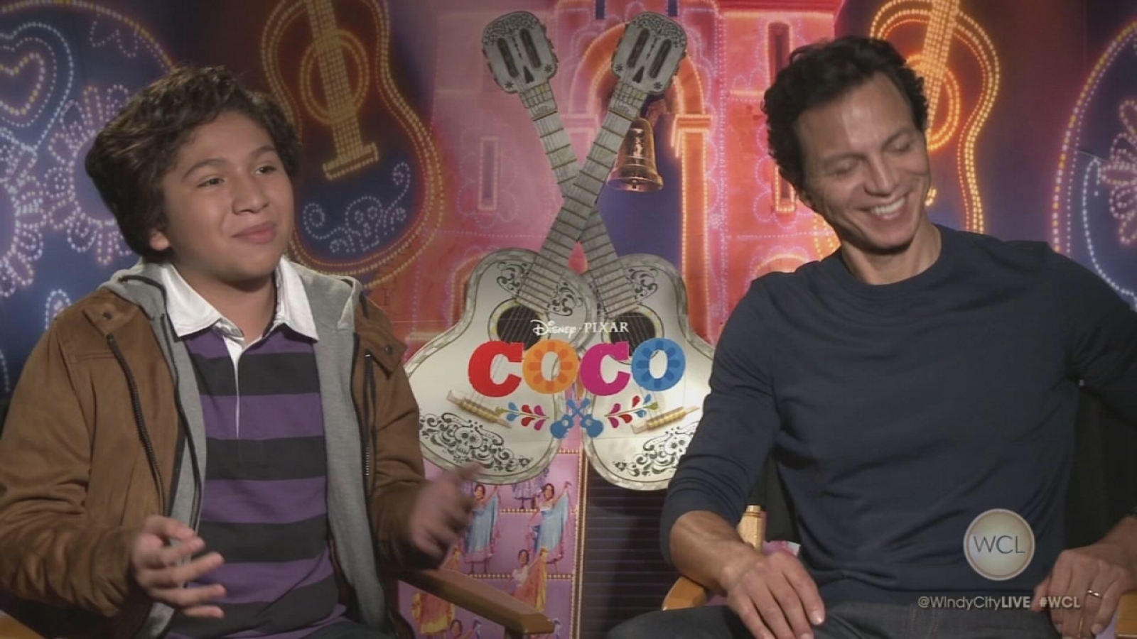 Disney Pixar's 'Coco' stars Benjamin Bratt, Anthony Gonzalez - ABC7 Chicago