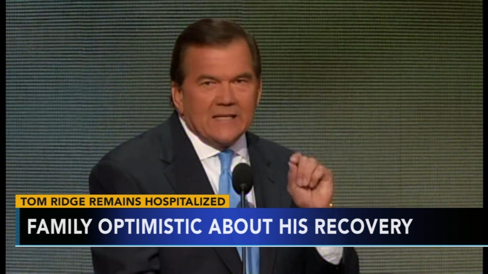 Family says they're optimistic of Tom Ridge's full recovery - 6abc ...