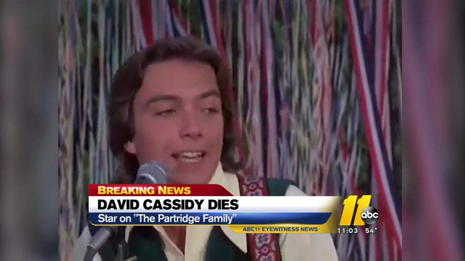 'Partridge Family' star David Cassidy dies at 67 - ABC11 Raleigh-Durham