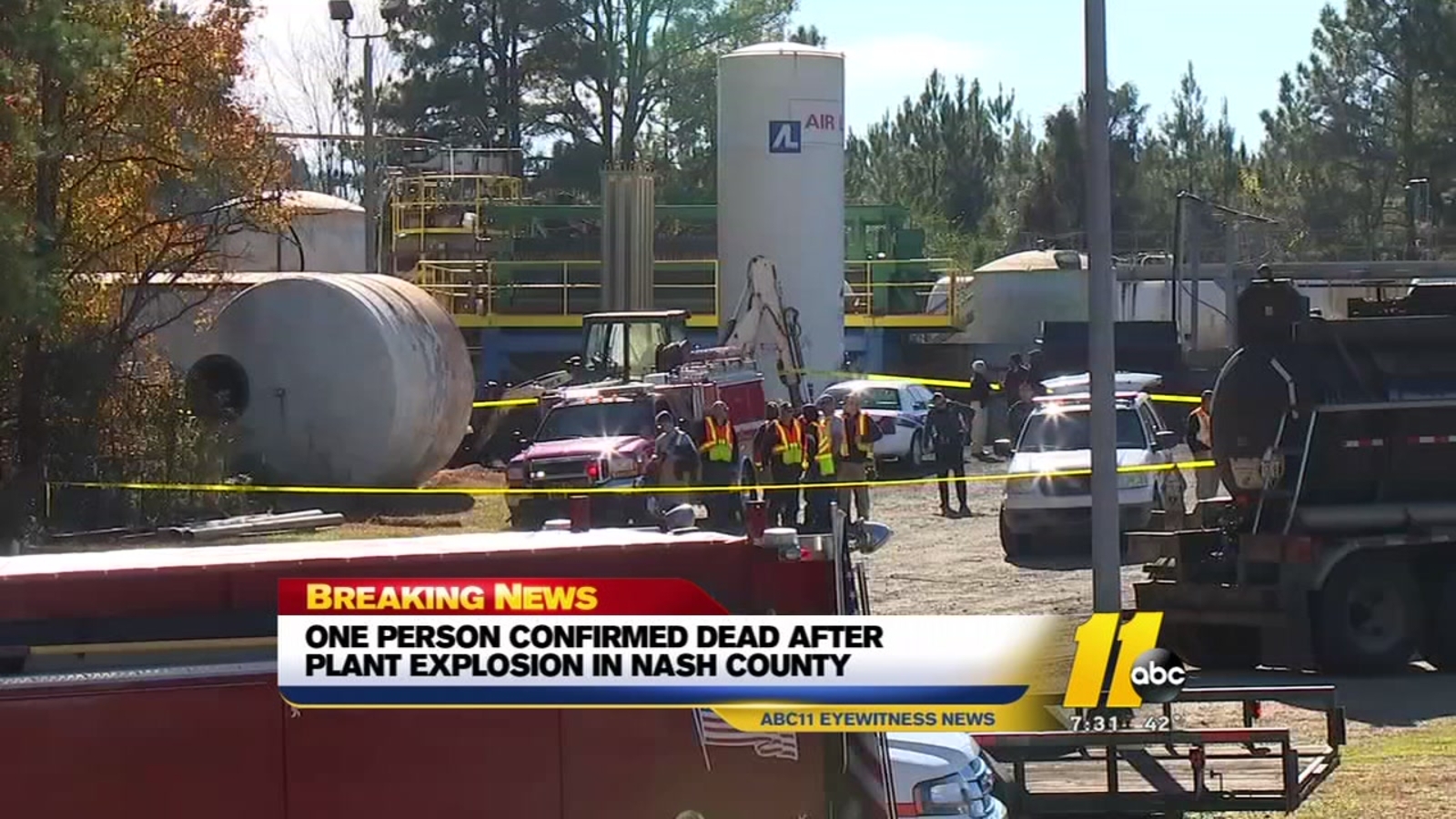 Man killed in Nash County plant explosion identified - ABC11 Raleigh-Durham