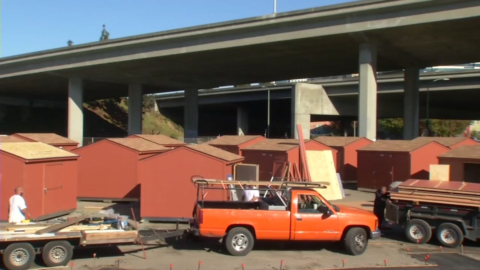 20 sheds made available for homeless housing in Oakland - ABC7 San ...