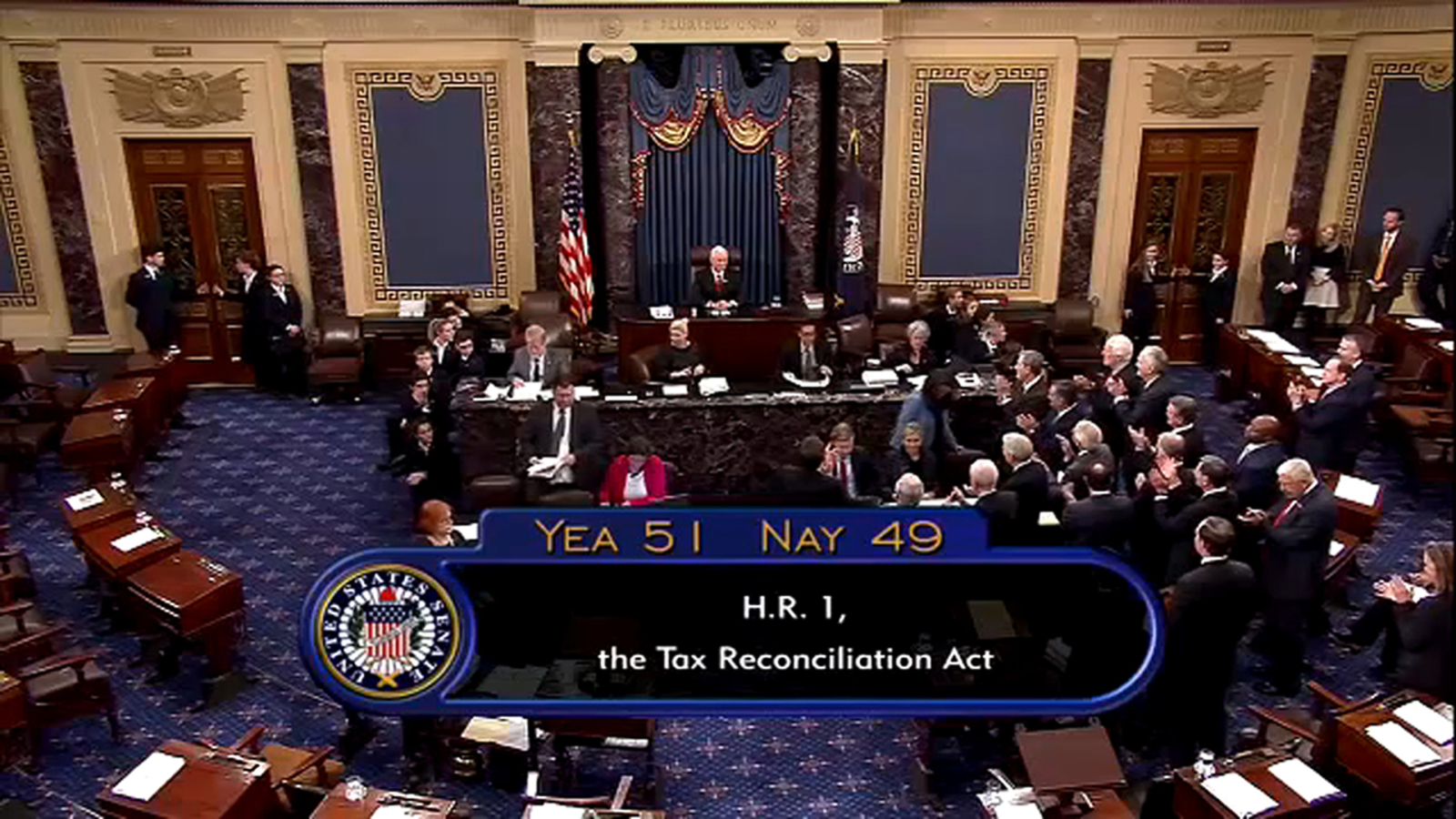 Senate passes tax bill as Trump, GOP near big legislative win - ABC7 ...