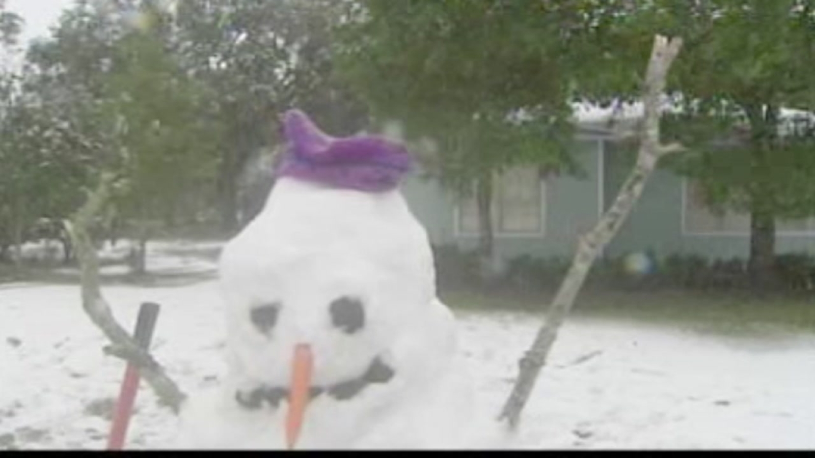 Earliest Houston snowfall in history fell in December '09 - ABC13 Houston