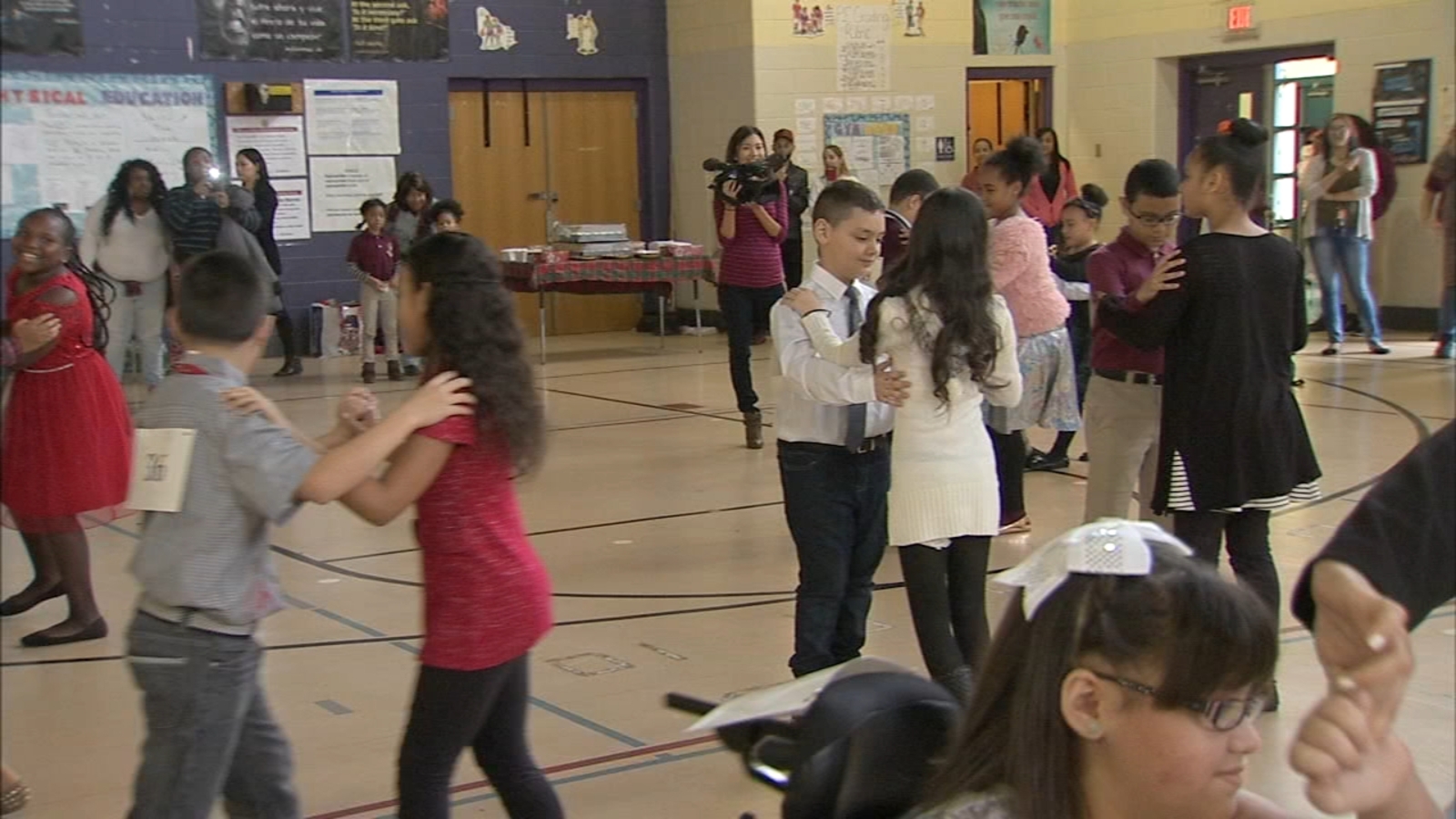 Students get lessons in ballroom dancing in North Philadelphia - 6abc ...