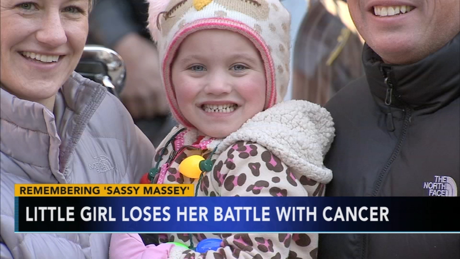 Jillian 'Sassy' Massey, 5, who collected toys for hospitalized children ...