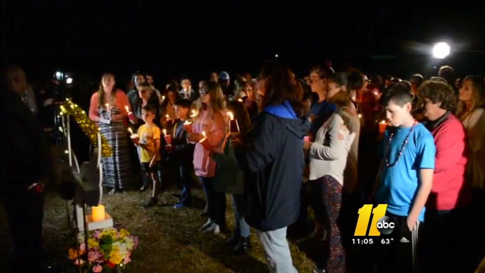 Dozens attend candlelight vigil for Mariah Woods - ABC11 Raleigh-Durham