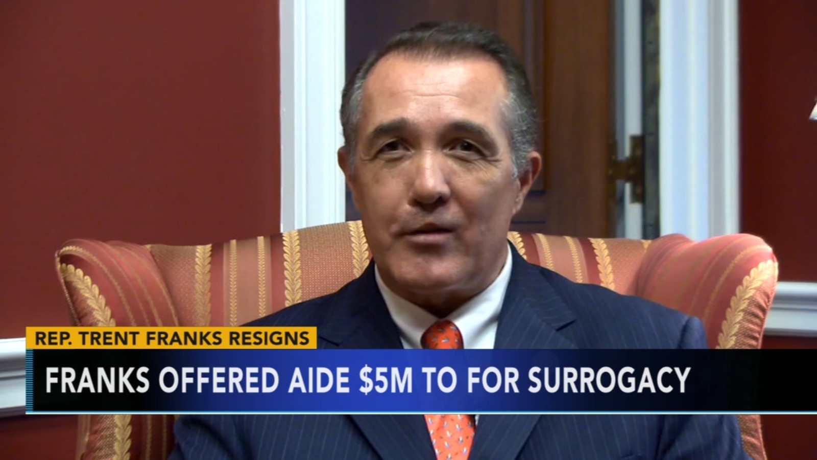 Ex-aide: Rep. Franks offered $5 million to carry his child - 6abc ...