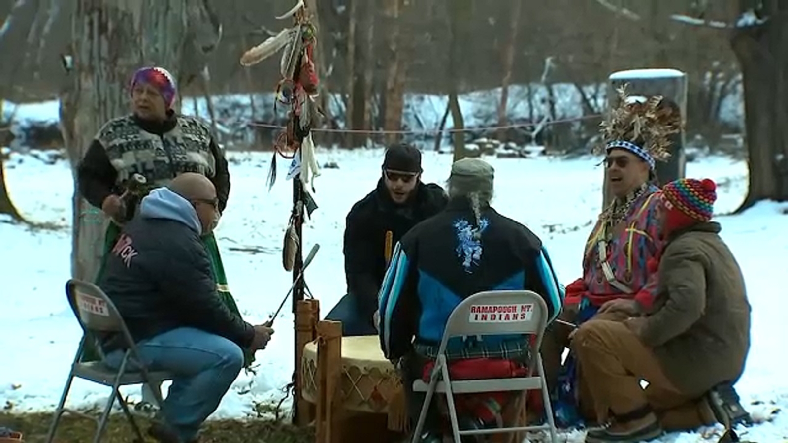 Native American tribe taking stand against Mahwah's order to take down ...