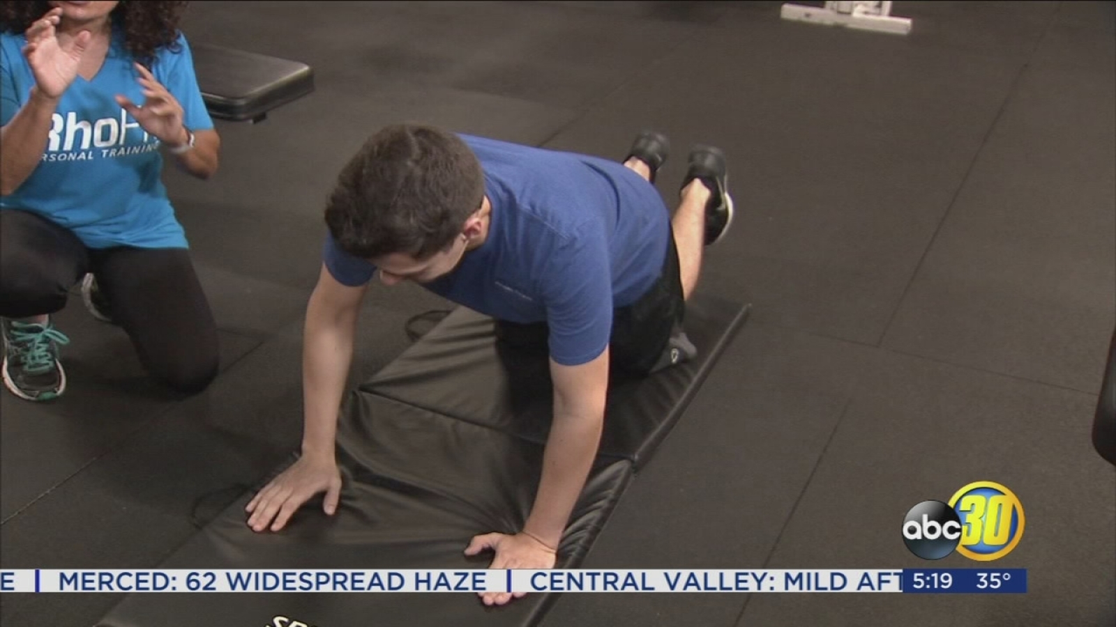 Workout Wednesday: Body Weight Training - ABC30 Fresno