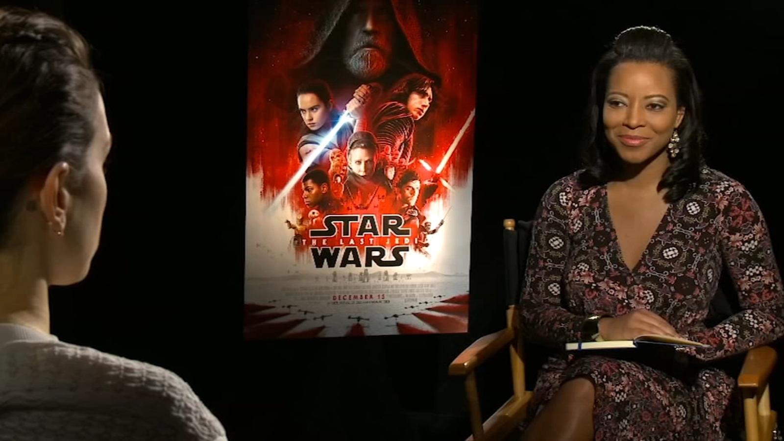 Sharrie Williams interviews Star Wars: The Last Jedi cast - 6abc ...