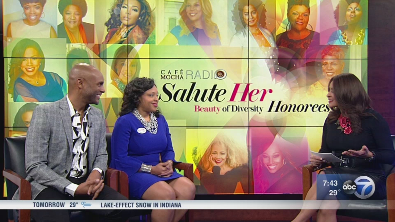 Kenny Lattimore, Kelly Fair talk about Salute Her Awards - ABC7 Chicago