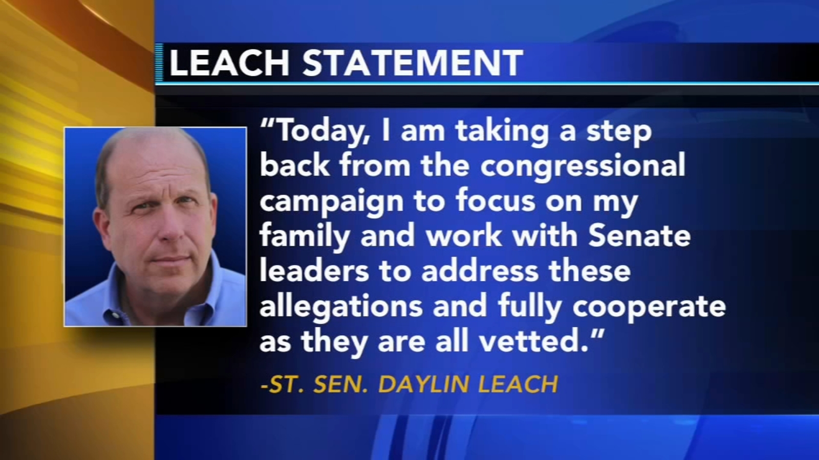 Pennsylvania State Sen. Daylin Leach to 'step back' from U.S. House ...