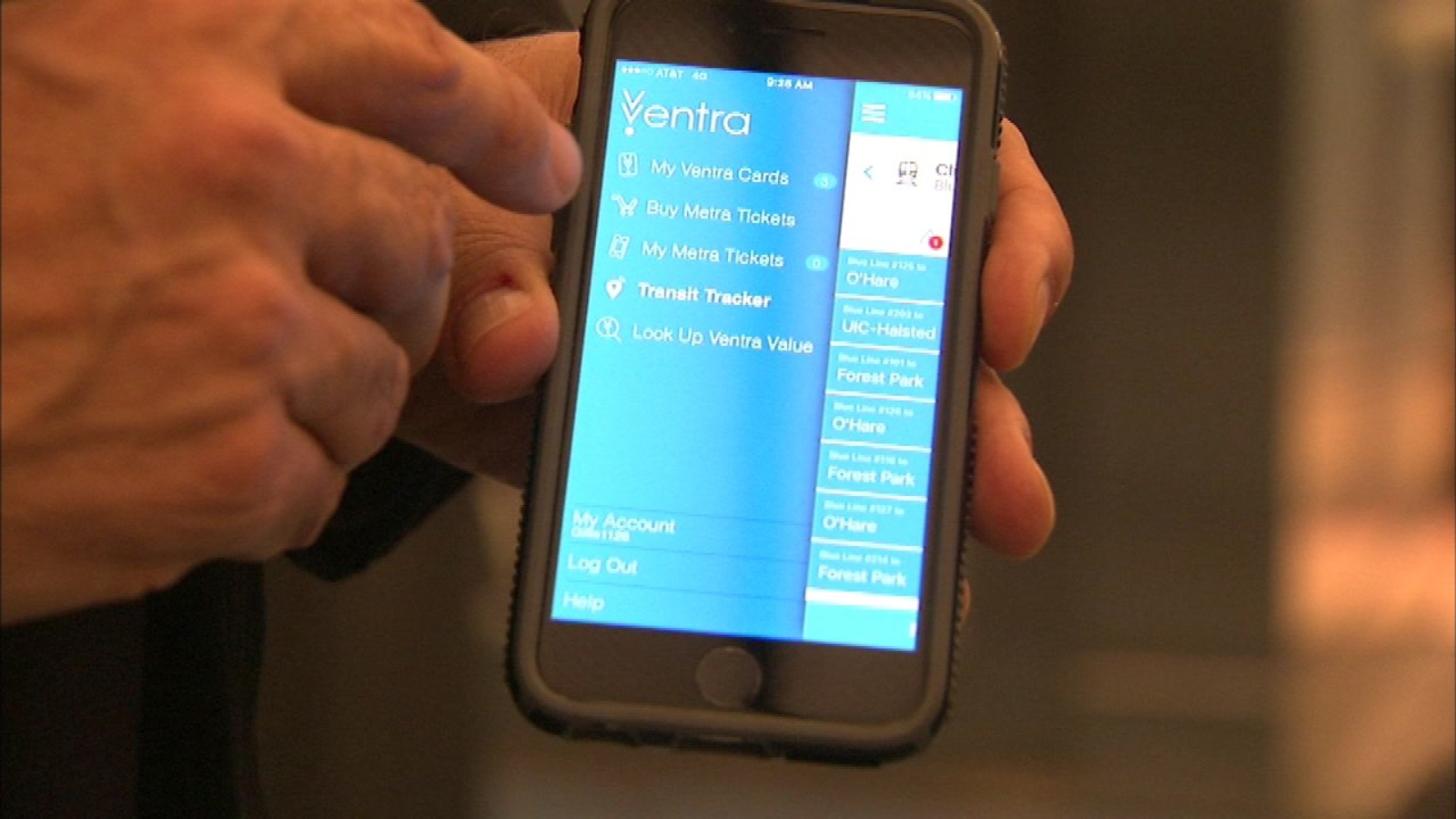 Metra tickets purchased on Ventra app must be transferred to new phones ...