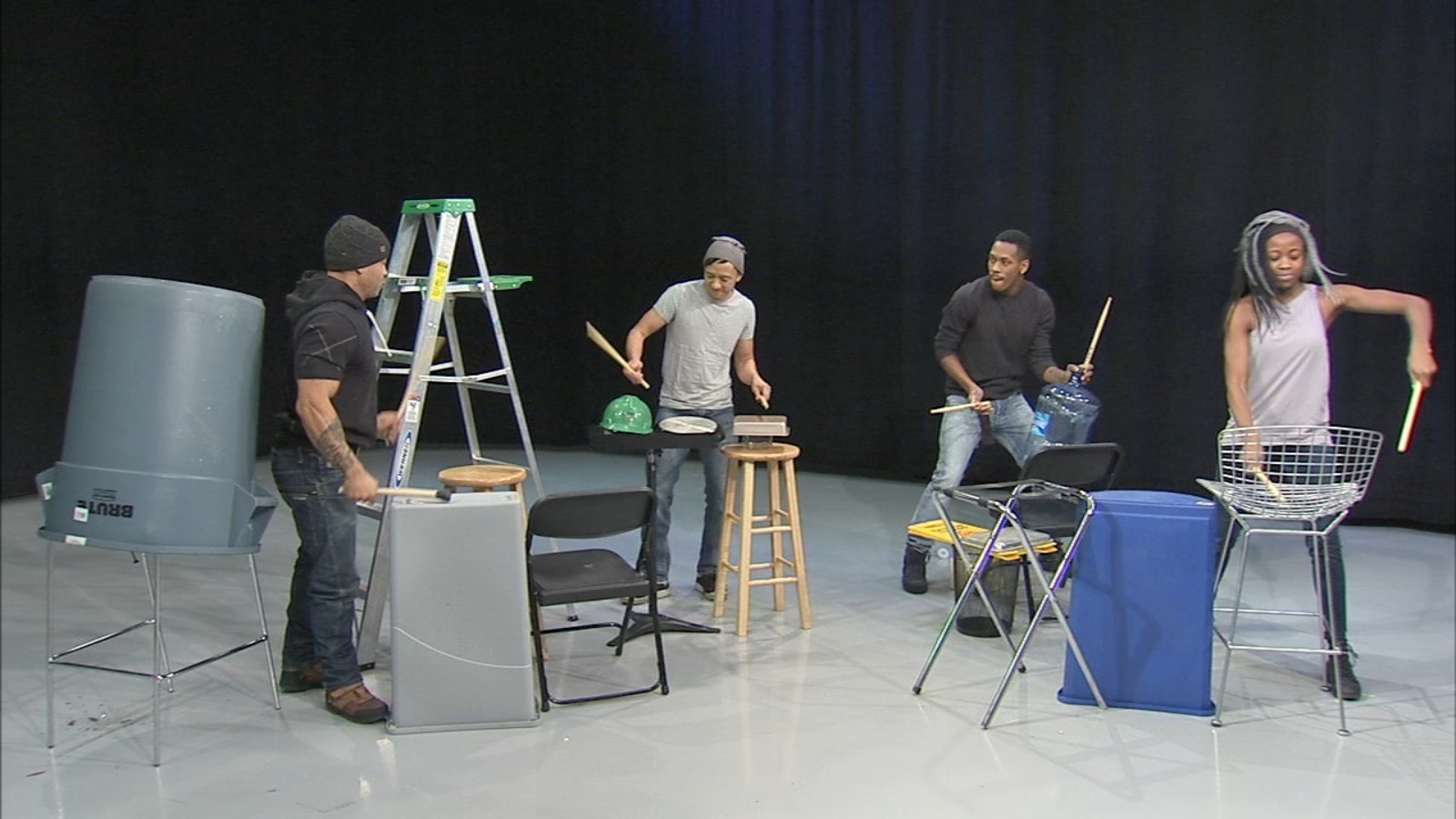 VIDEO: STOMP's exclusive 6abc performance - 6abc Philadelphia