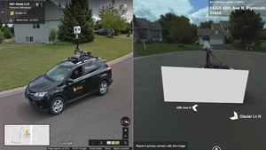 Funny Moment Shows Bing Maps Blocking Out Google Maps Car ABC7 Chicago