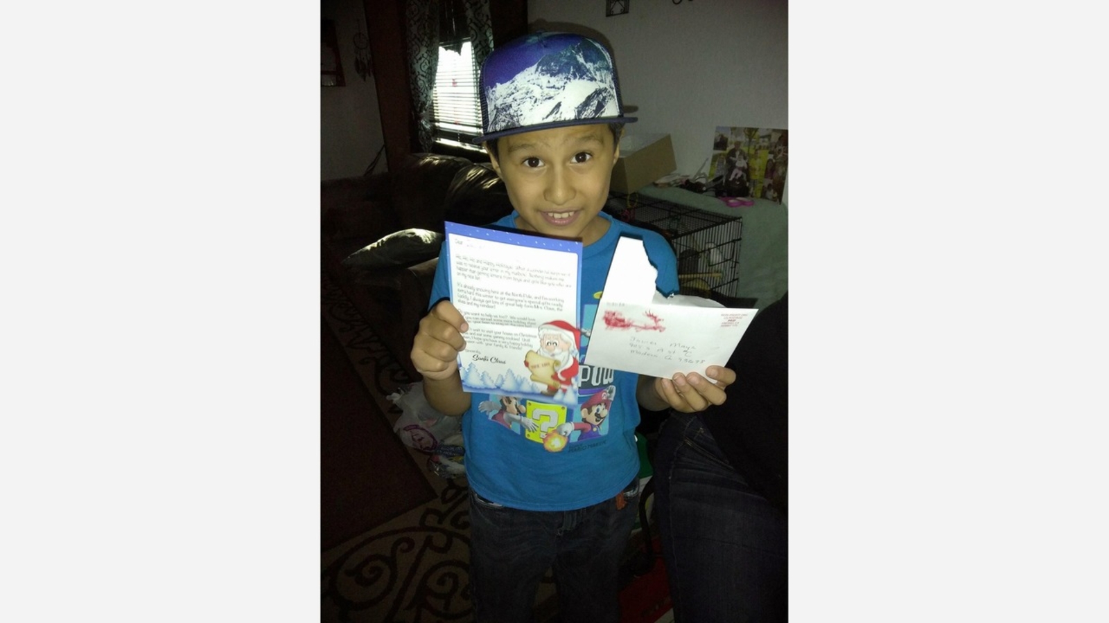 Madera boy receives confirmation he's on Santa's nice list - ABC30 Fresno