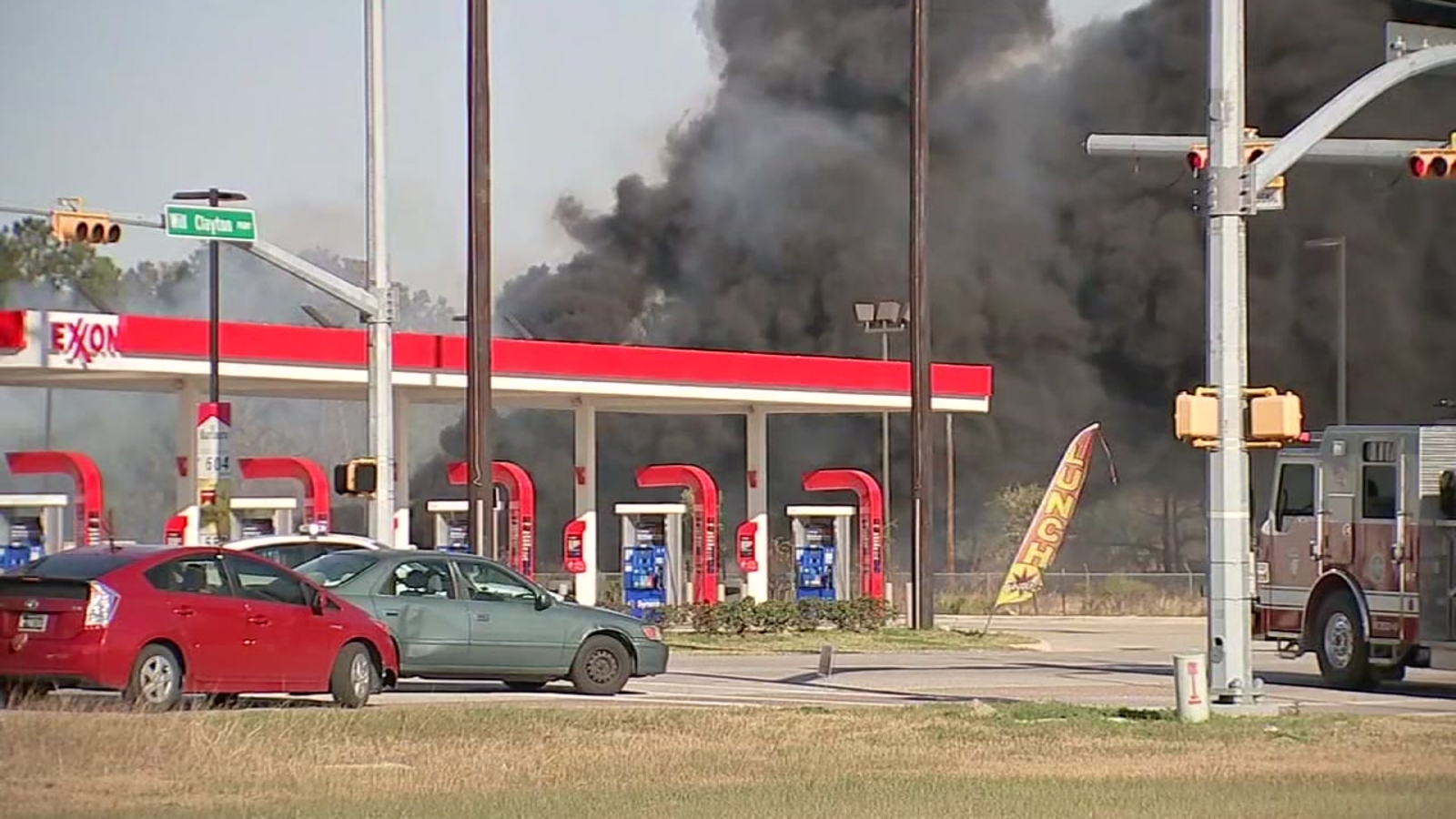 Officials: Cause of fire near Humble High School under investigation ...