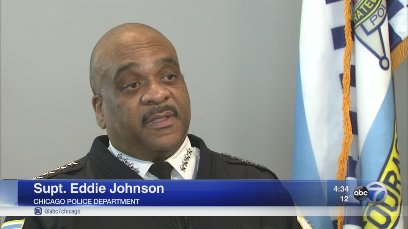 One-on-one with Chicago Police Supt. Eddie Johnson - ABC7 Chicago