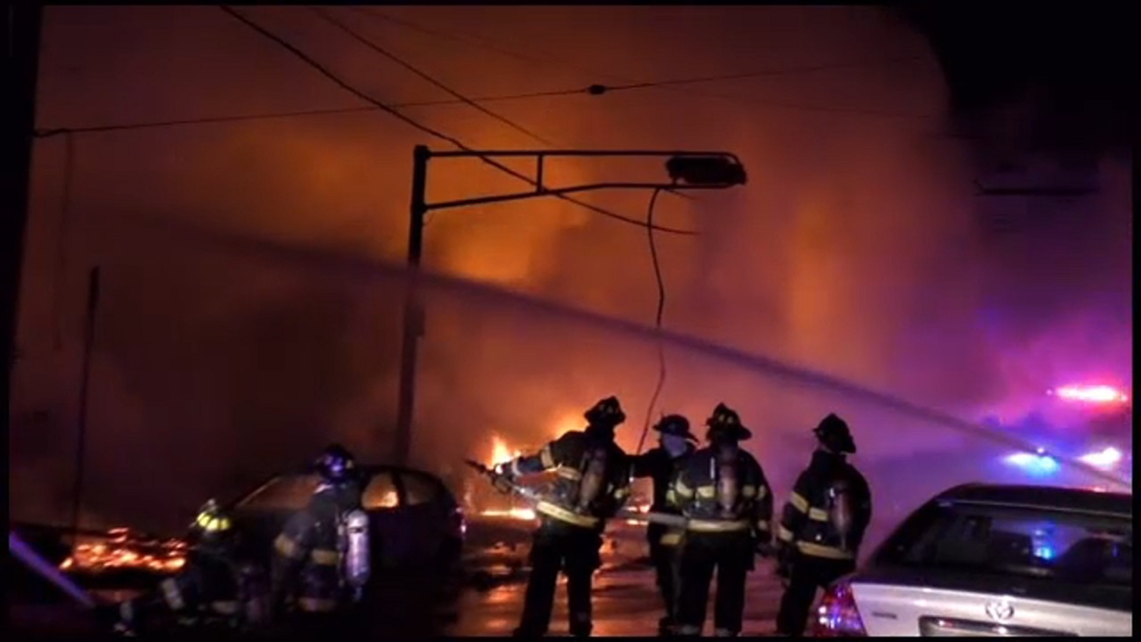 Thousands without power as flames tear through Newark neighborhood ...