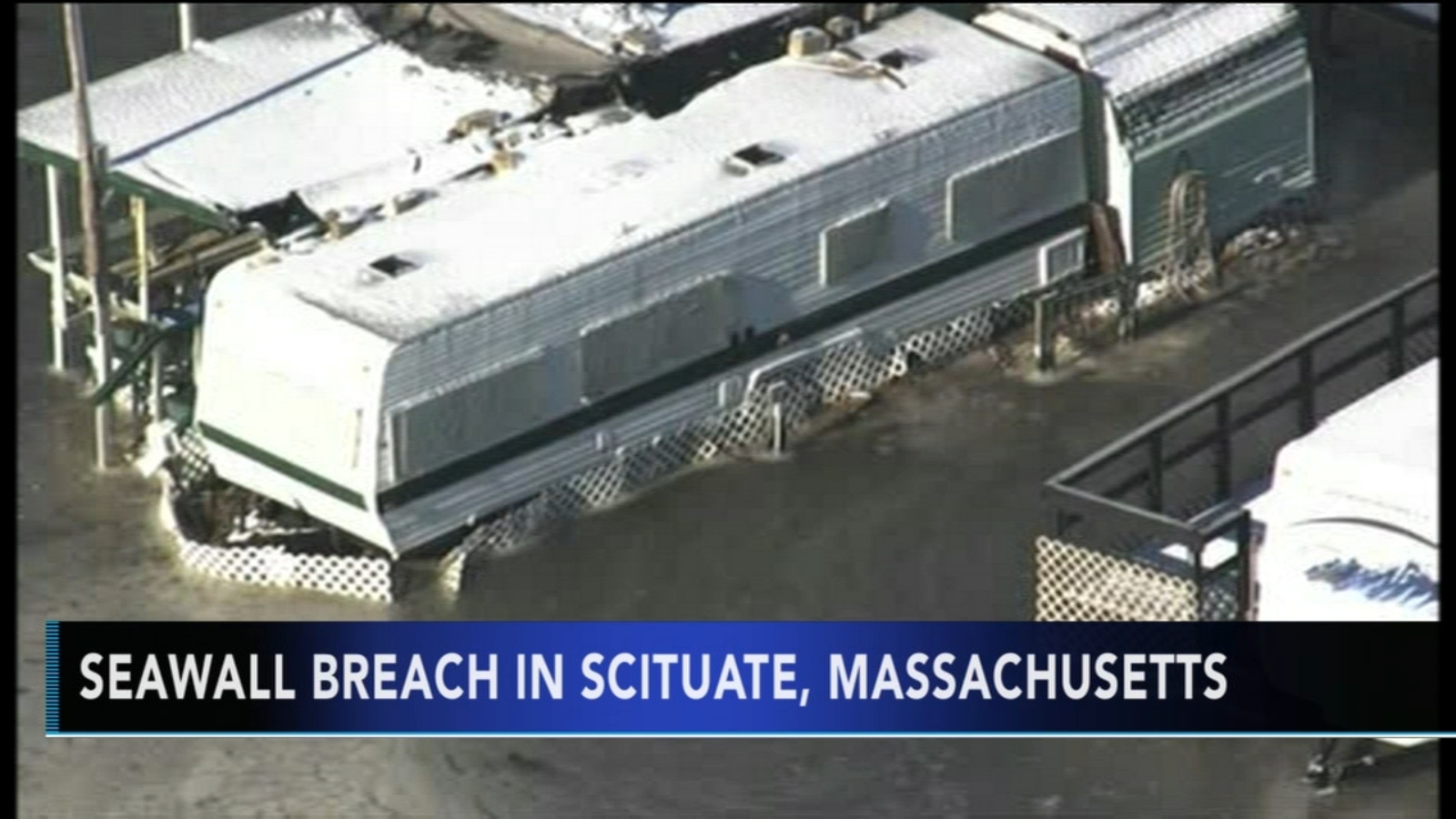Sea wall breach causes flooding, evacuations in Massachusetts - 6abc ...