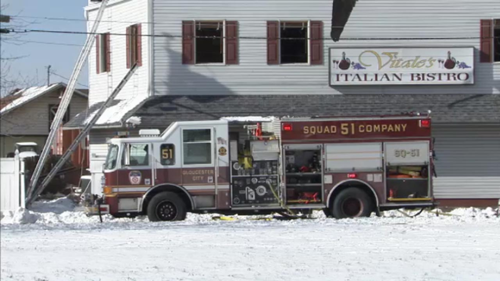 Firefighters battle blaze in Gloucester City, N.J. - 6abc Philadelphia