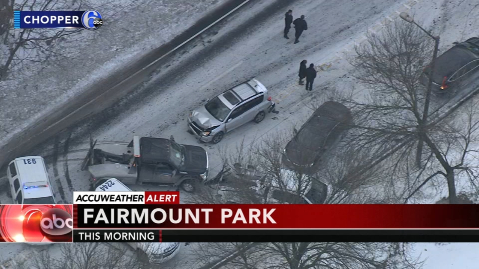 Slippery conditions possibly to blame for Kelly Drive crash - 6abc ...