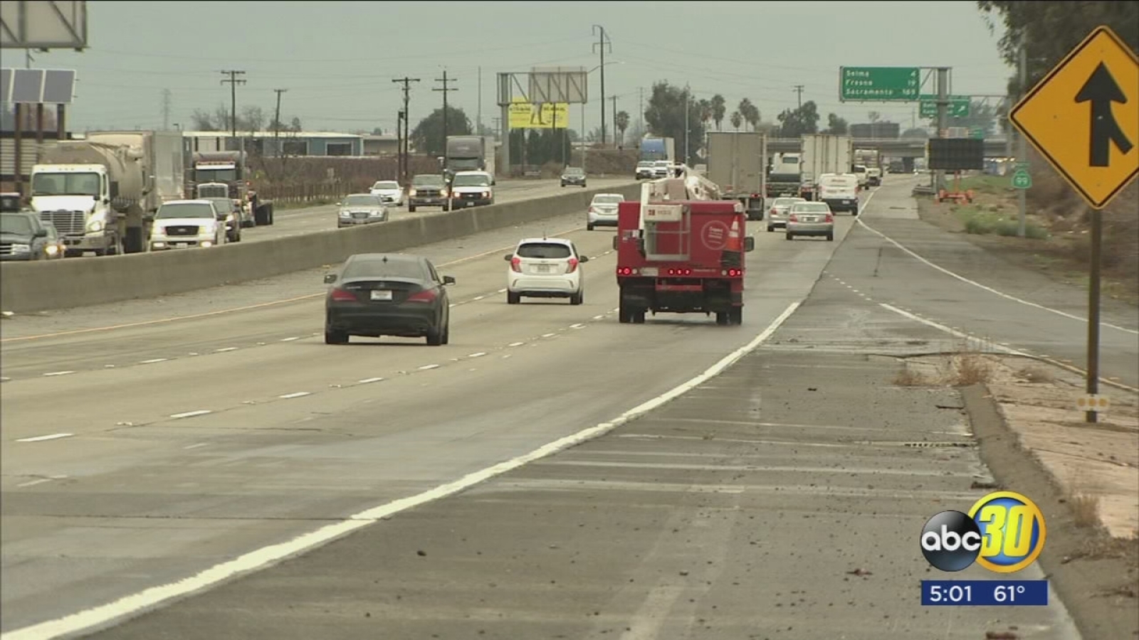CHP investigate shooting on Highway 99 near Kingsburg - ABC30 Fresno