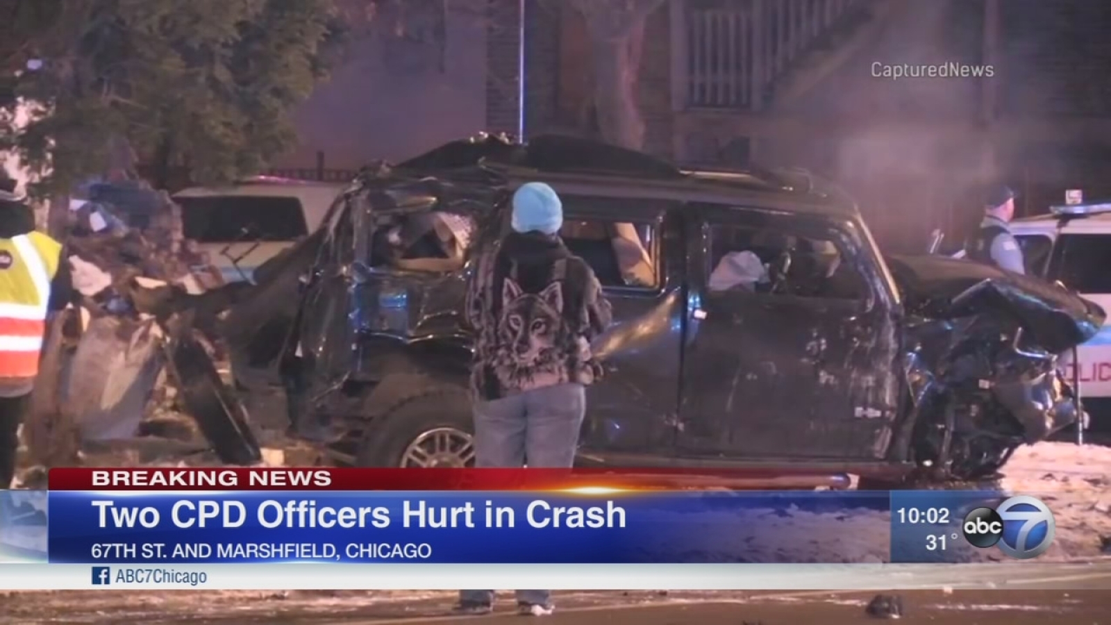 2 CPD officers injured after Hummer strikes squad car, police say ...