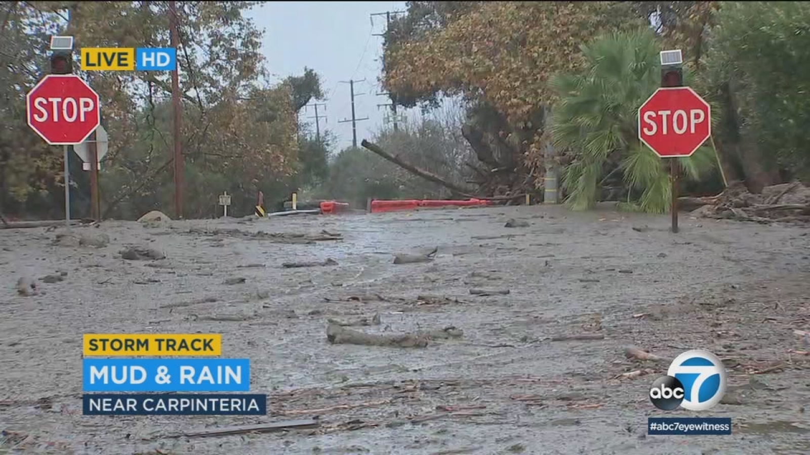6 killed in Santa Barbara County as storm triggers mudflows - ABC13 Houston
