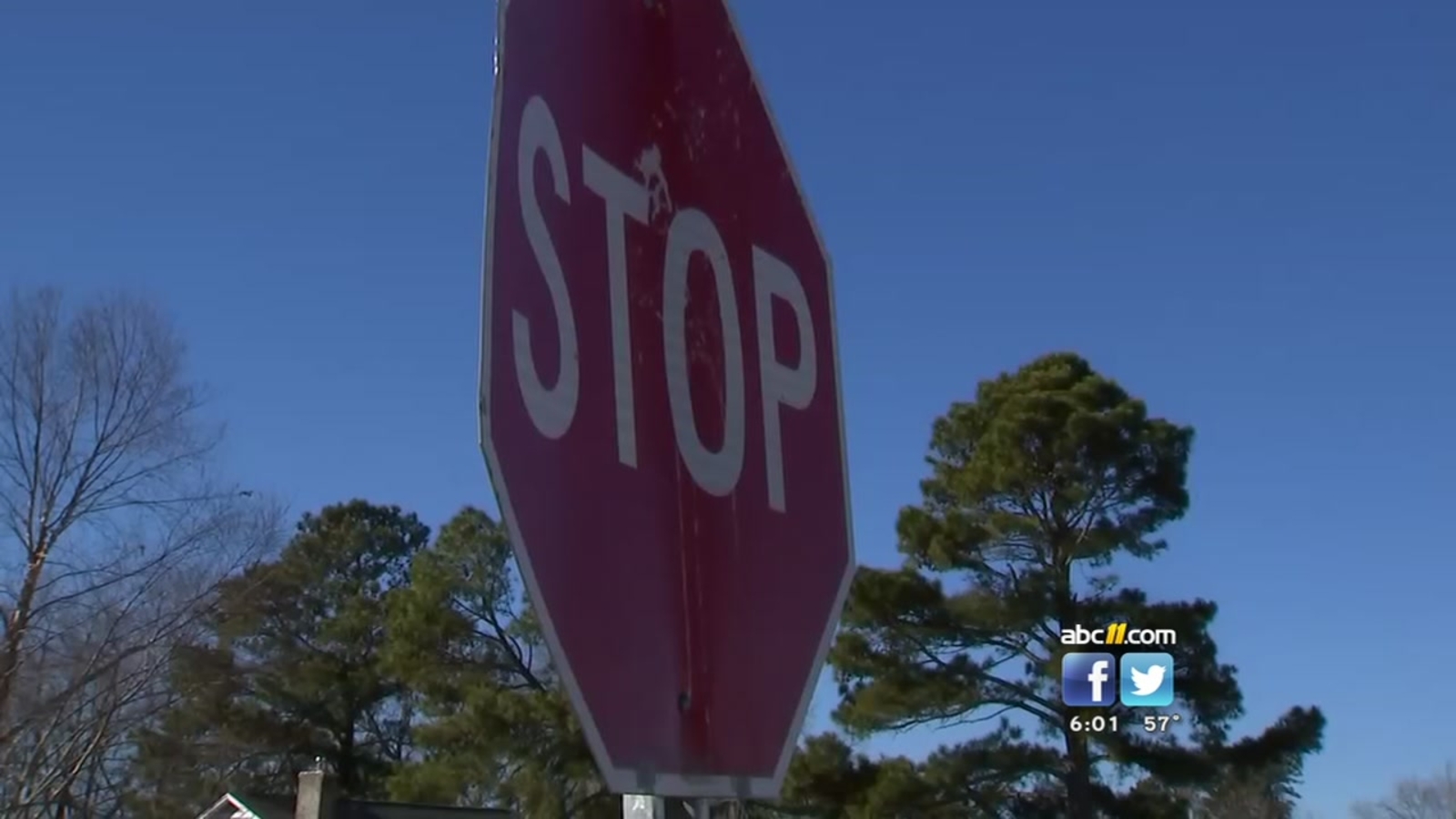 NCDOT installs new stop signs at dangerous Wendell intersection - ABC11 ...