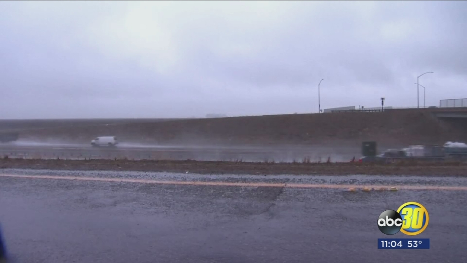 Winter storm makes mess of freeways - ABC30 Fresno