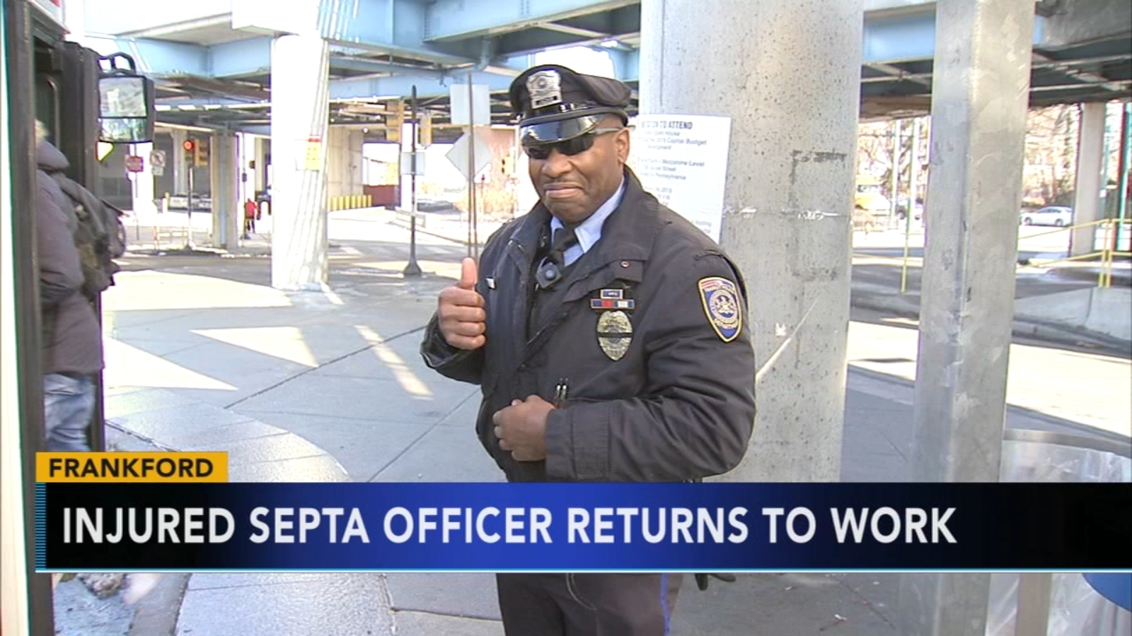 After near fatal hit-and-run, SEPTA officer back on his feet - 6abc ...