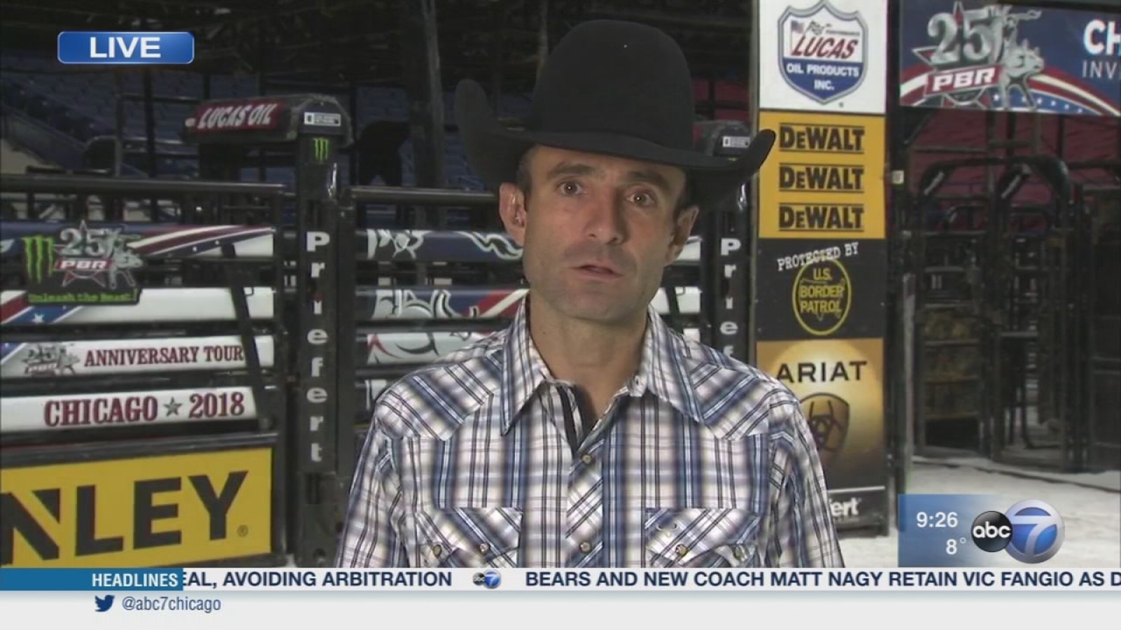 Professional Bull Riders' Chicago Invitational - ABC7 Chicago