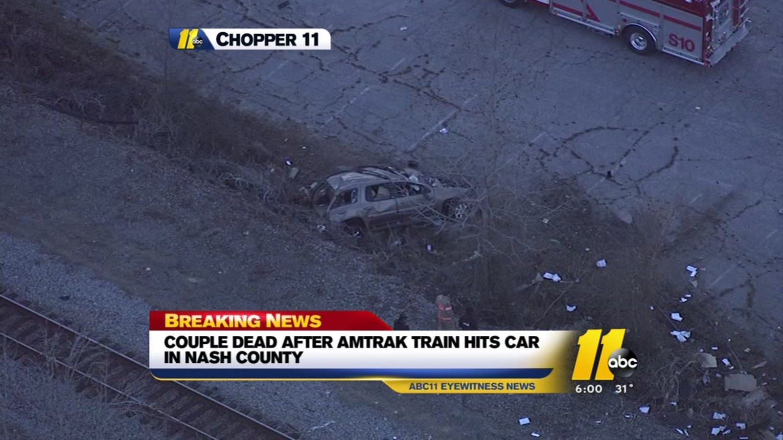 2 dead after vehicle collides with train in Nash County - ABC11 Raleigh ...