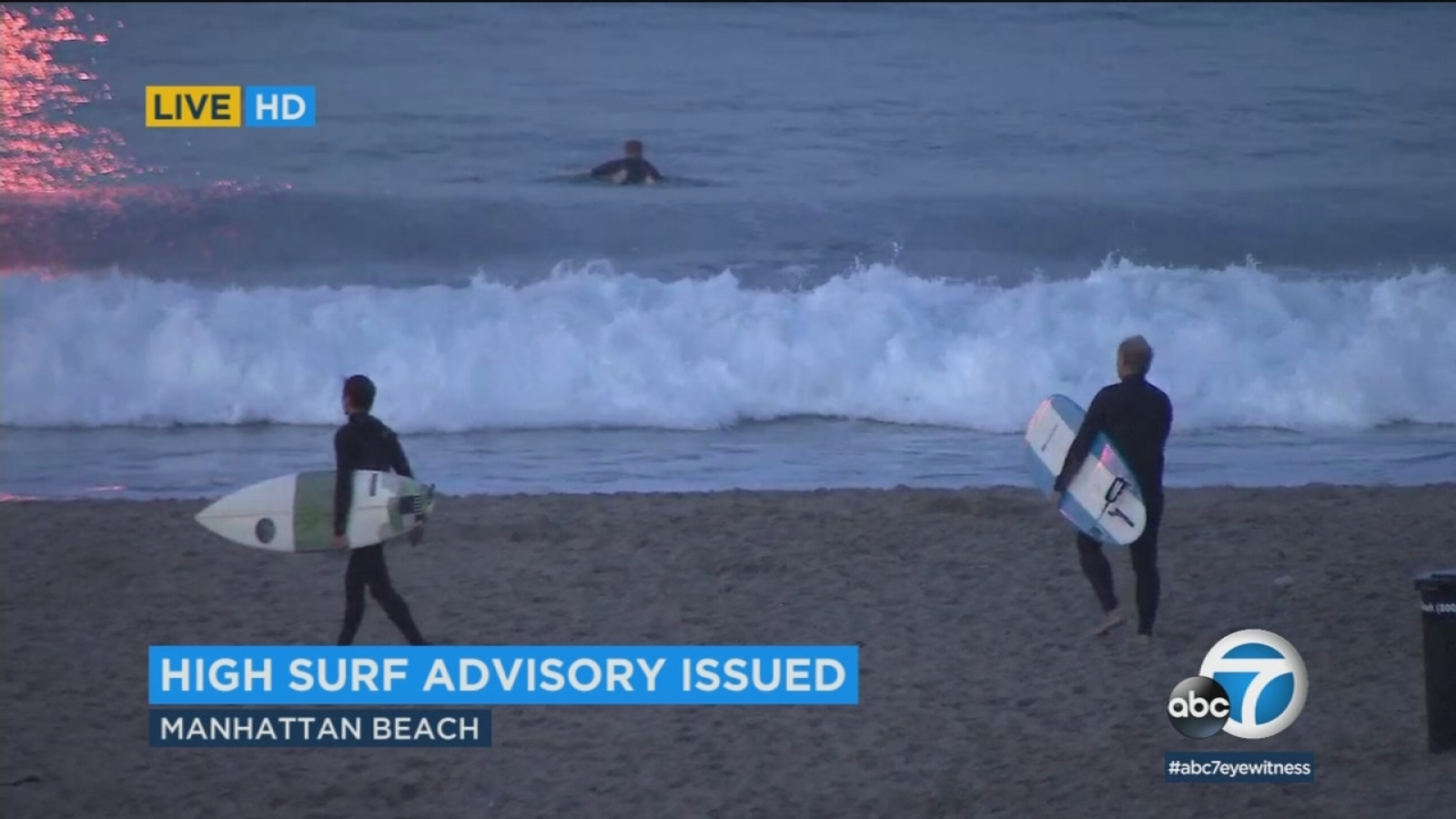 High surf warning issued as warm weather draws crowds to SoCal beaches ...