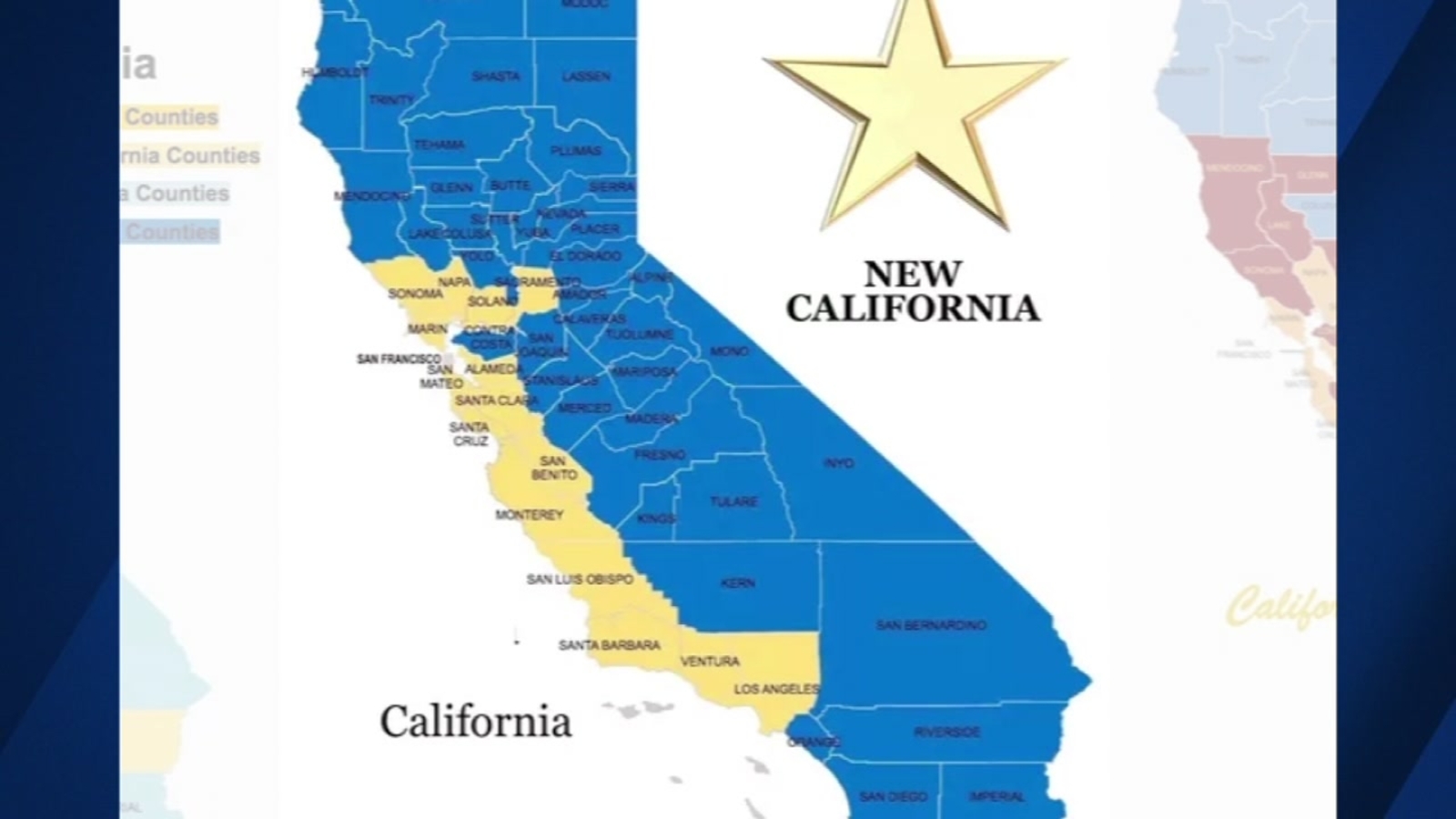 Group wants to create 'New California' as 51st new state - ABC30 Fresno