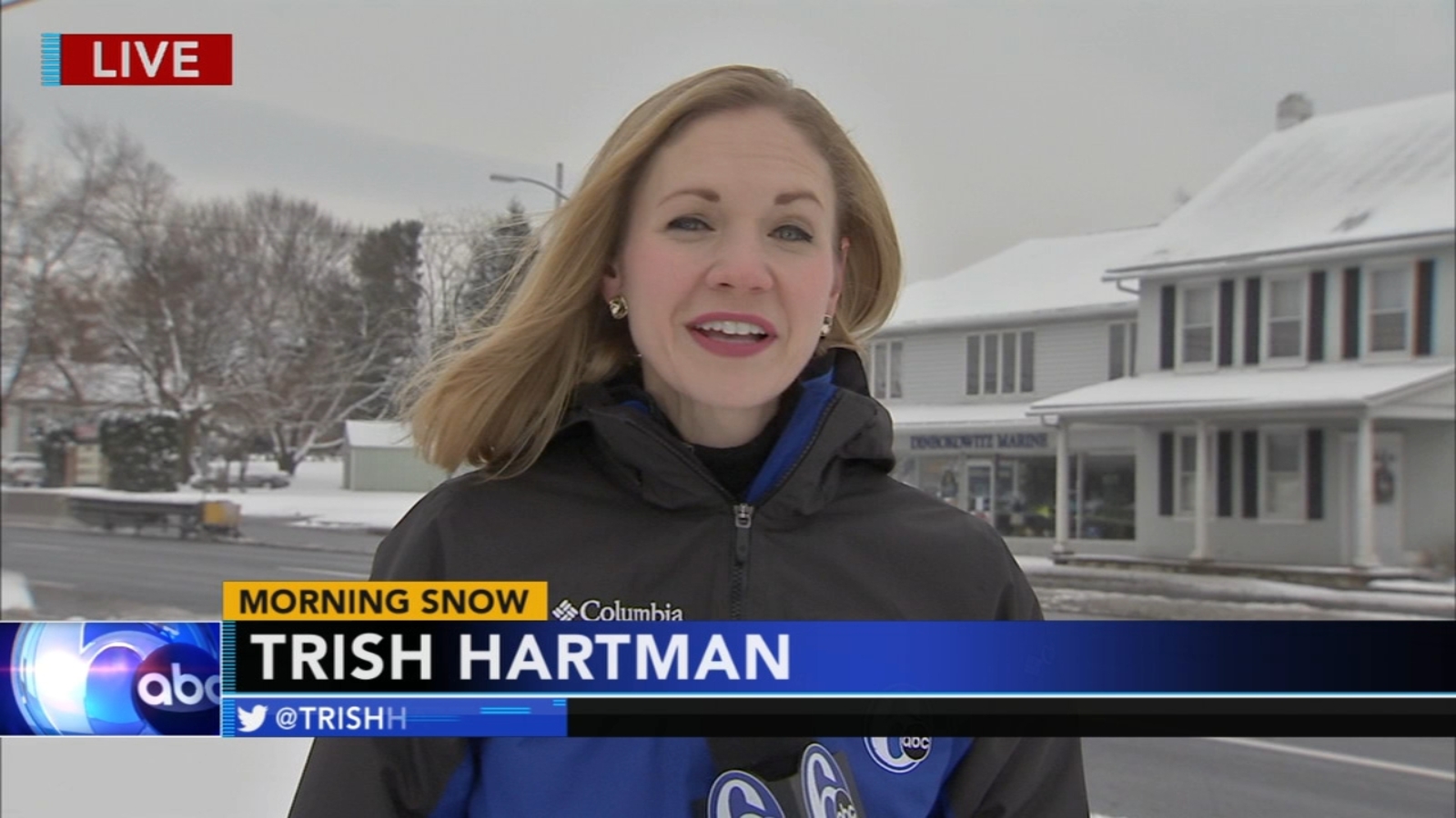 Trish Hartman reports from Whitehall Township, Pennsylvania during ...